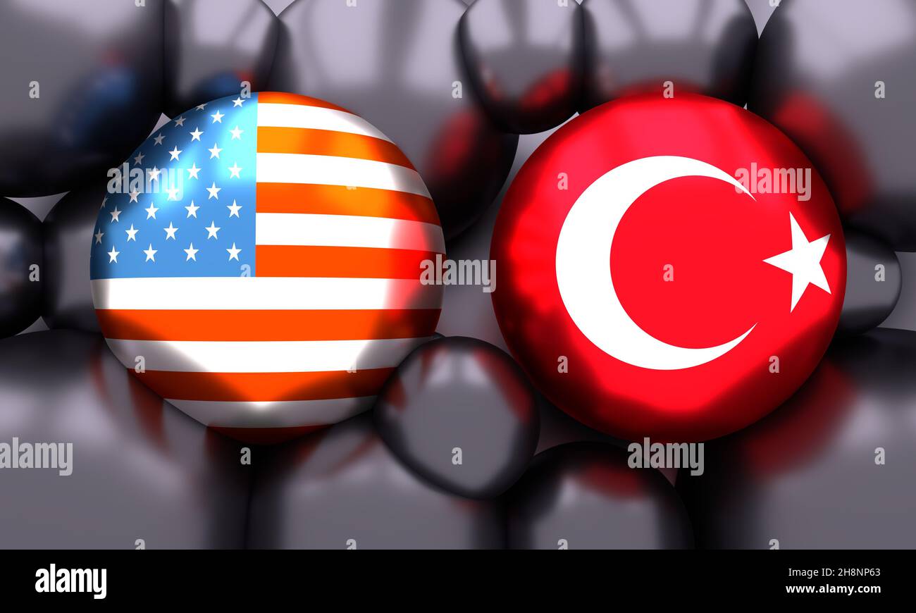 Politic and economic relationships between USA and Turkey. National ...