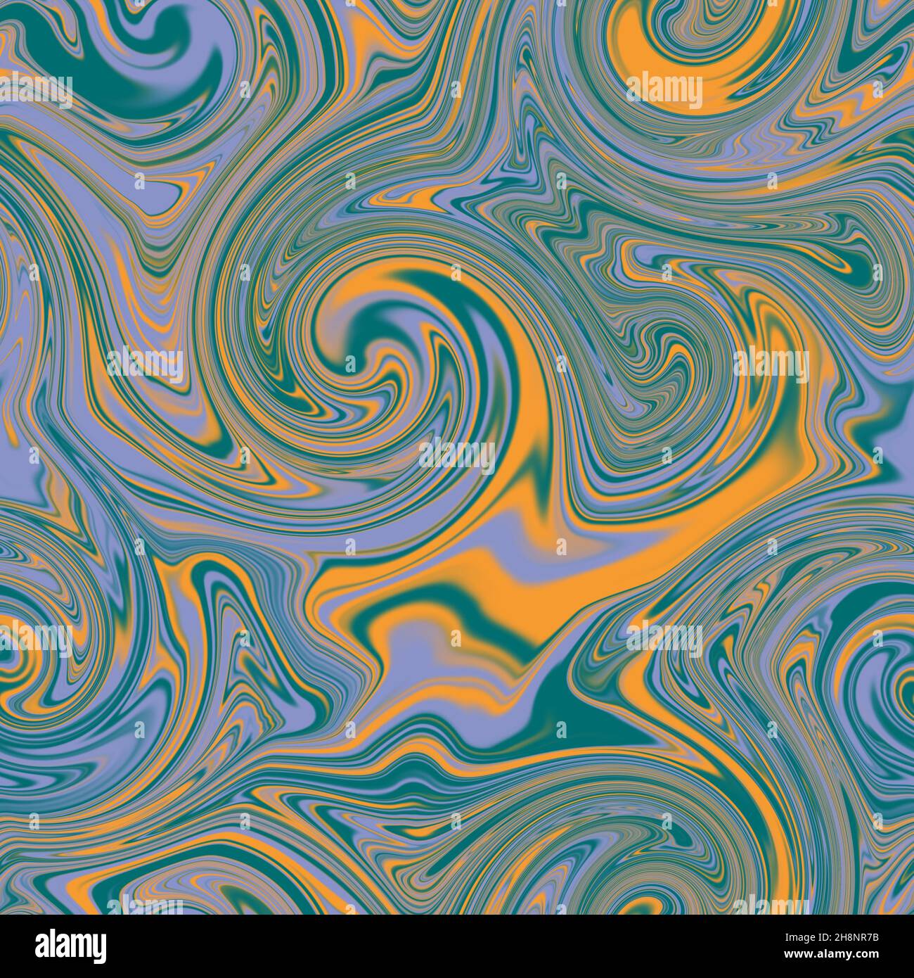 Seamless twirly swirly abstract liquid marble surface pattern design ...