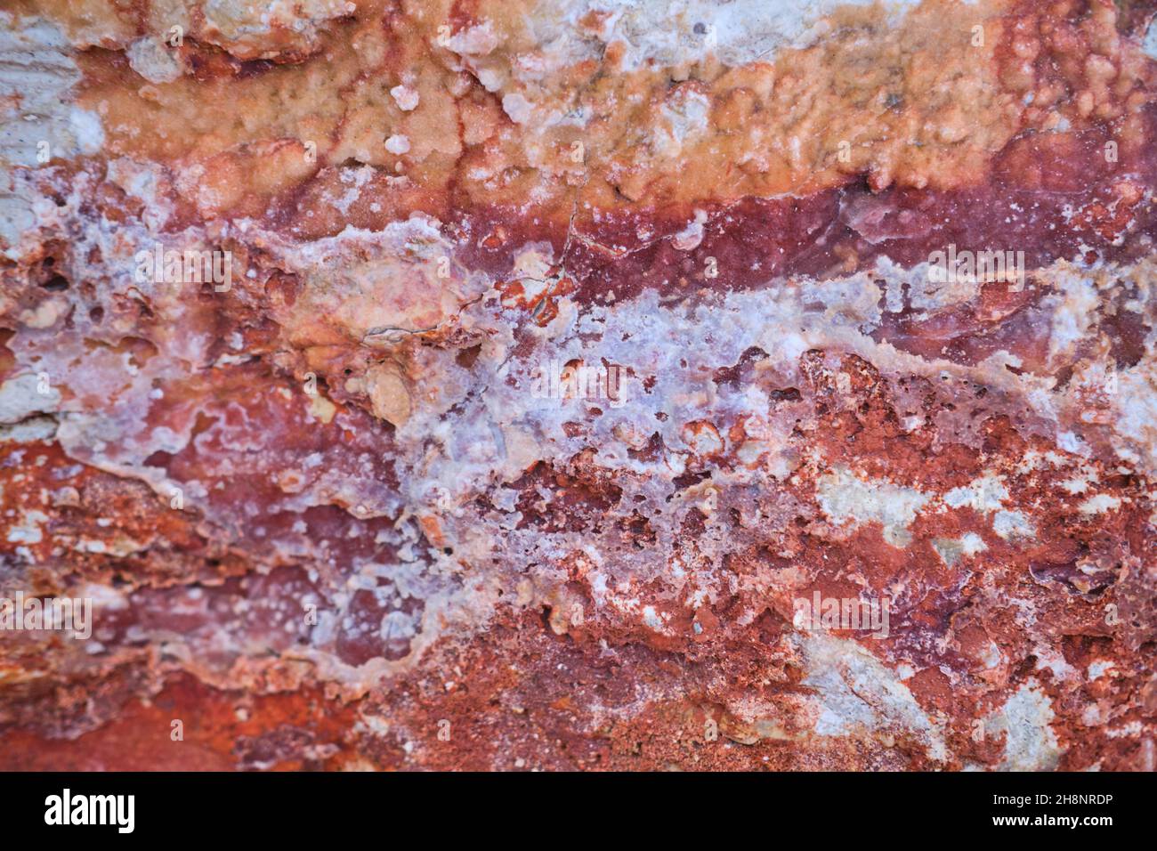 Natural stone texture close up. Abstract background with a pronounced ...
