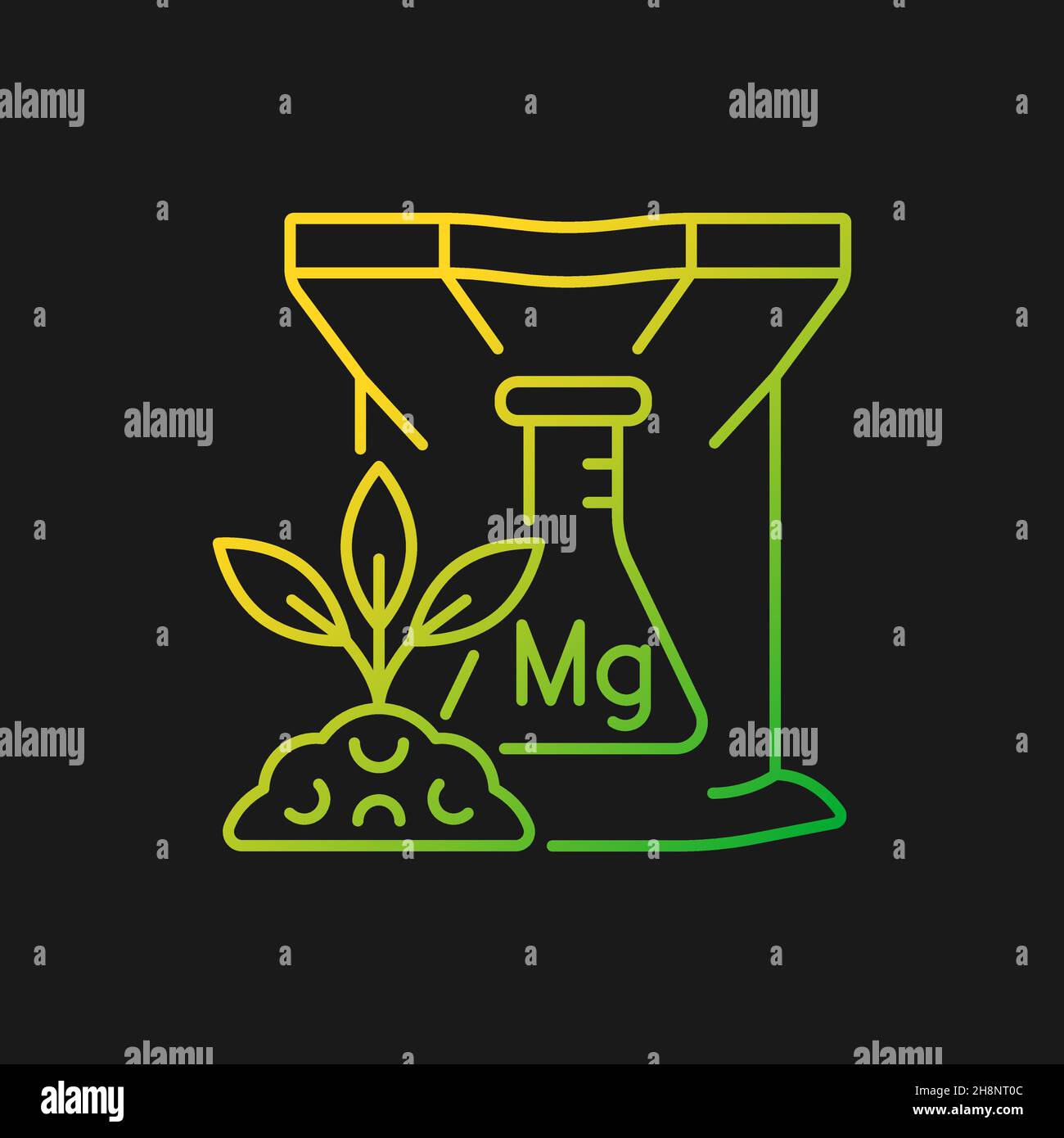 Magnesium green Stock Vector Images - Alamy