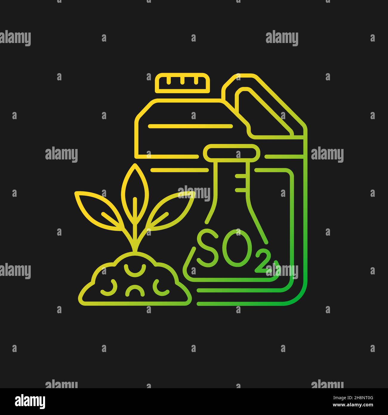 Sulphur plant Stock Vector Images - Alamy