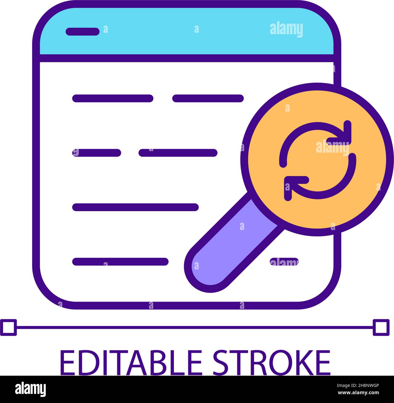 Changing program Stock Vector Images - Alamy