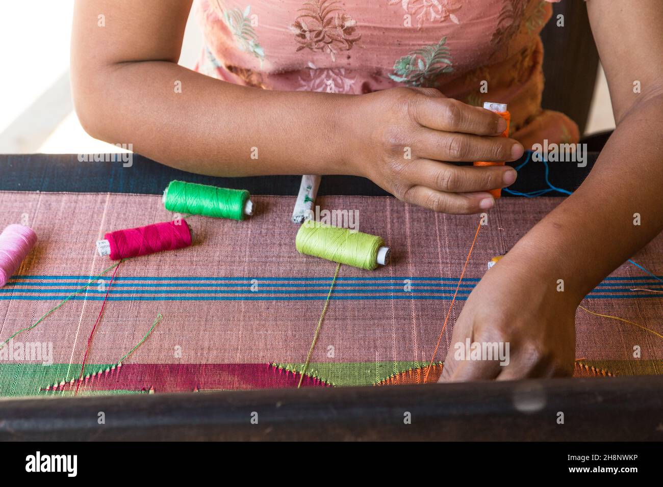 Nepal fabric design hi-res stock photography and images - Alamy