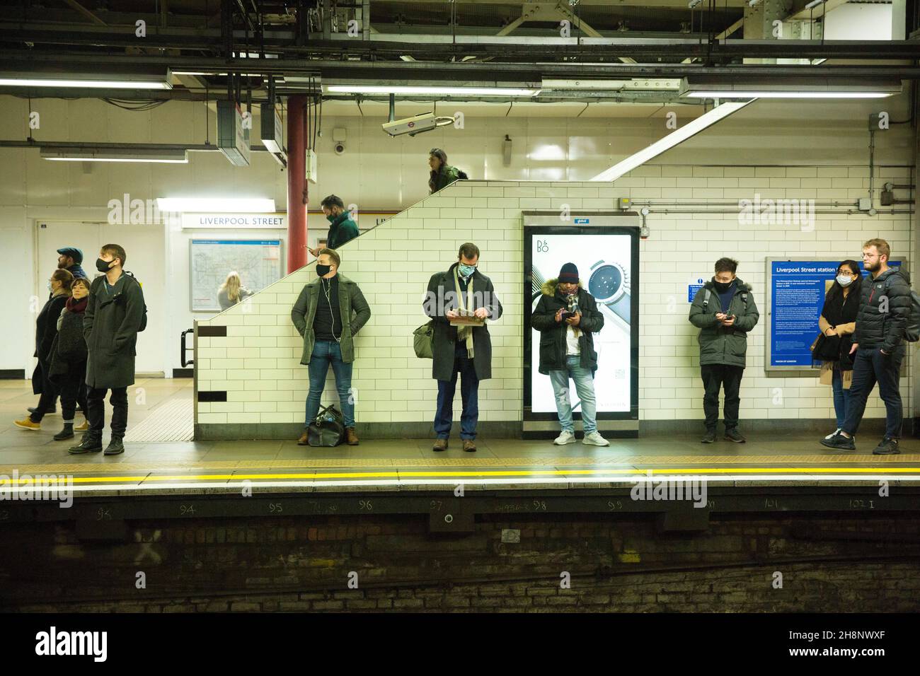 Some commuters are seen wearing their mask on public transport in ...