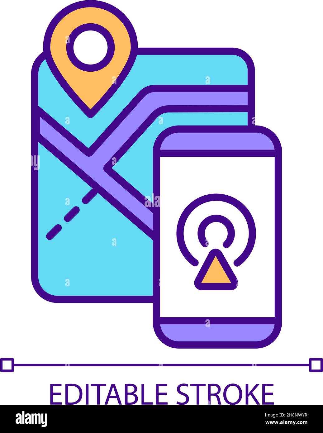 Track trace data Stock Vector Images - Alamy