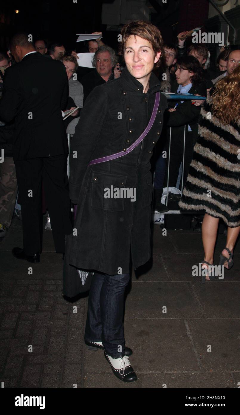 London, UK. Tamsin Greig at the All New People Press Night, held at the ...