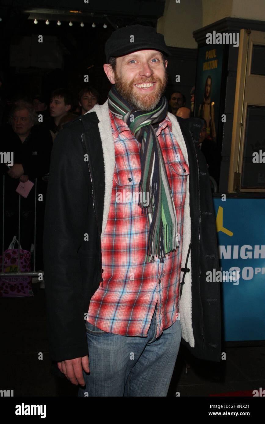 London, UK. Dave Gorman at the All New People Press Night, held at the ...