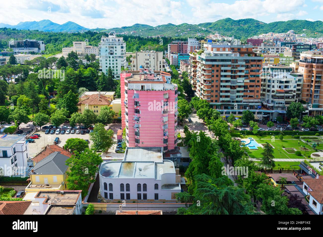 Tirana view hi-res stock photography and images - Alamy