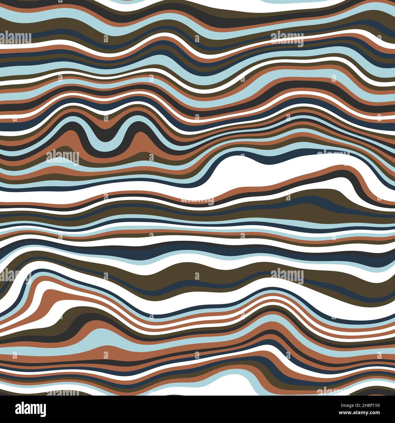 Seamless wavy stripe surface pattern design for print Stock Photo - Alamy