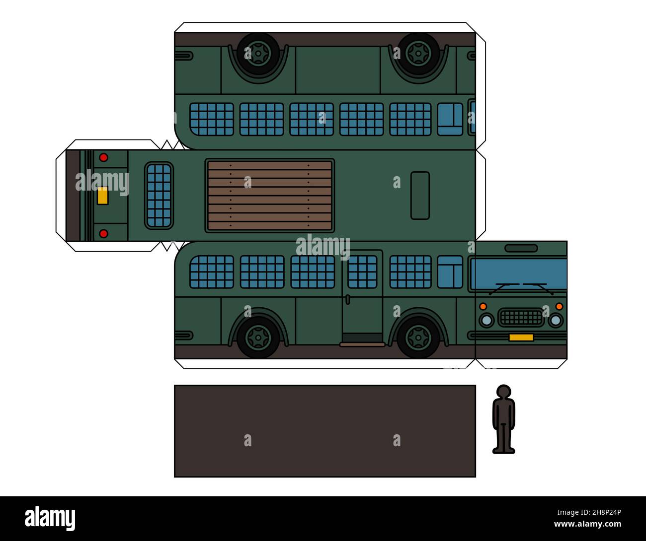 Papercraft city hi-res stock photography and images - Alamy