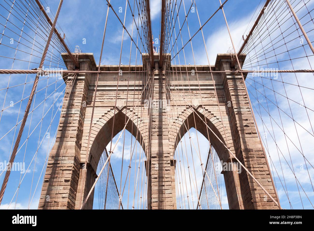 American flag on top building hi-res stock photography and images - Alamy