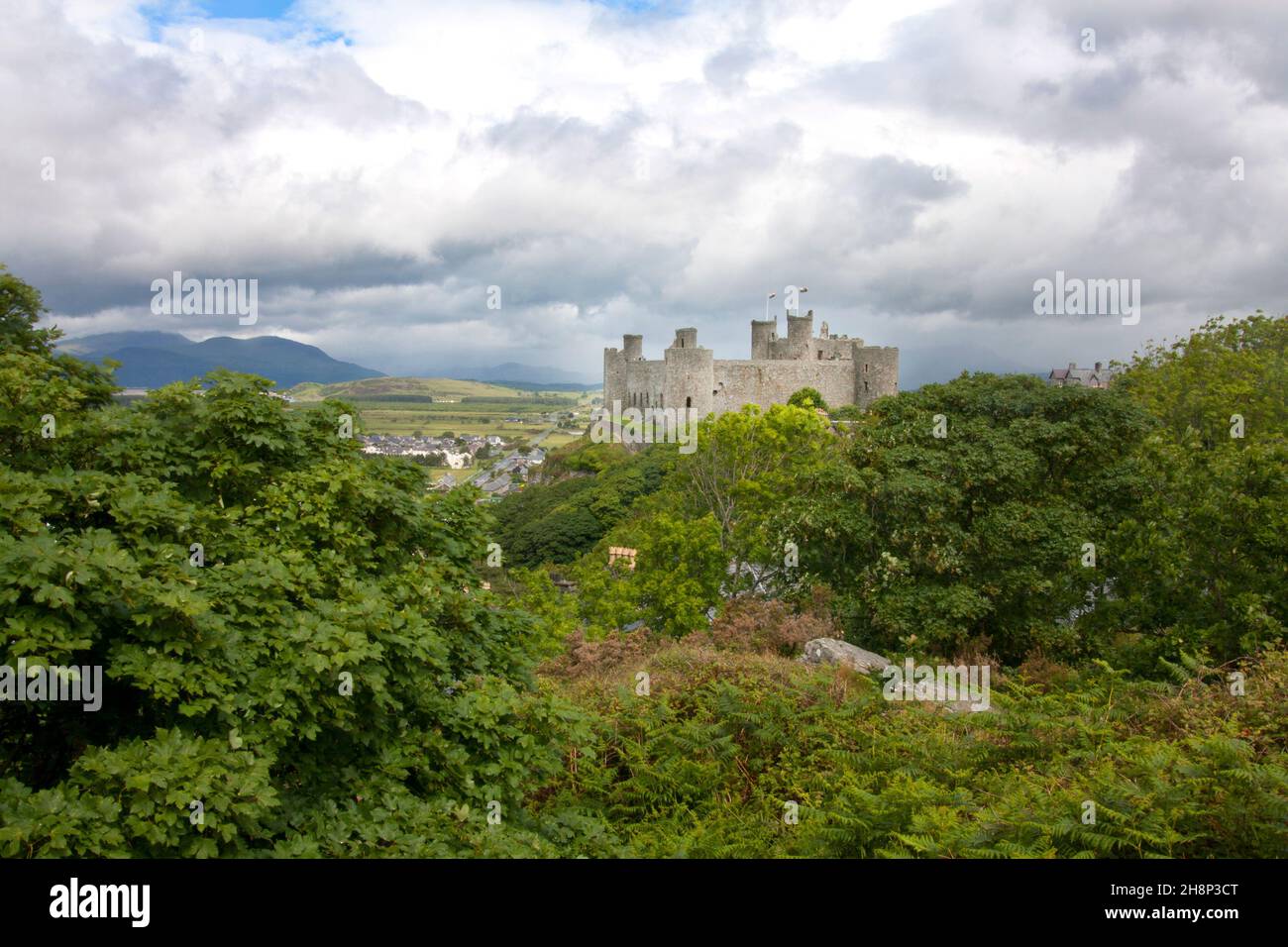 Harlech Castle, Gwynned, Wales Stock Photo - Alamy