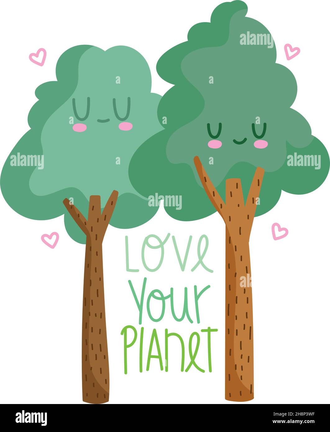 love your planet Stock Vector Image & Art - Alamy