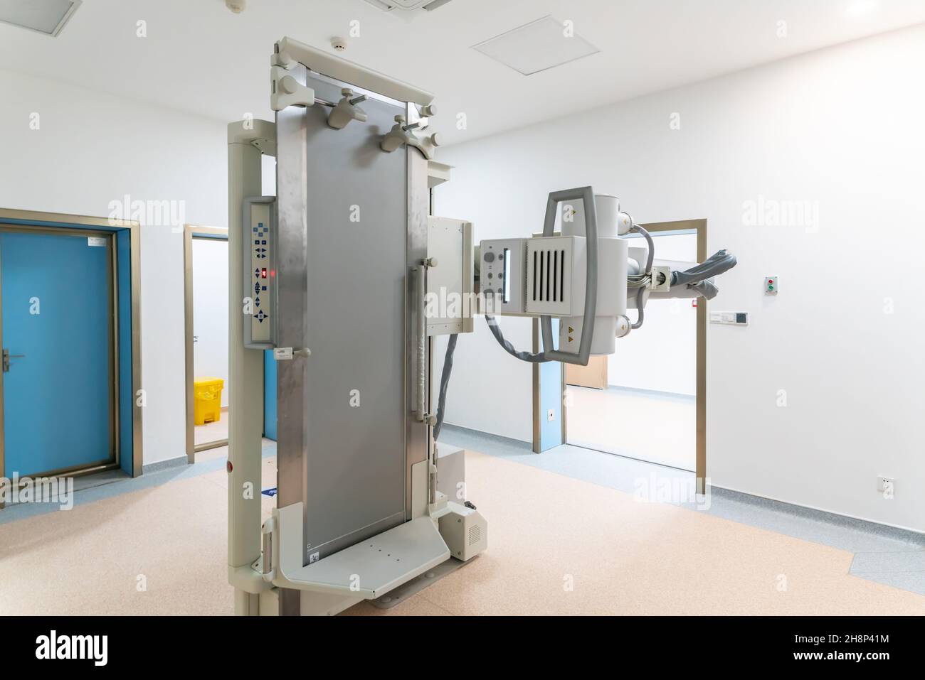 Beautiful shot of an X-ray or CT scanner in a modern hospital Stock ...