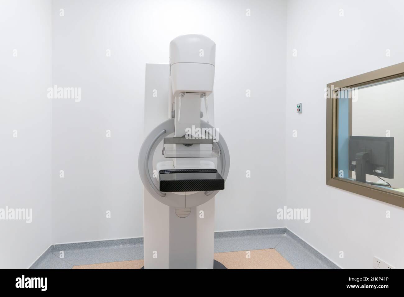 Beautiful shot of an X-ray or CT scanner in a modern hospital Stock ...