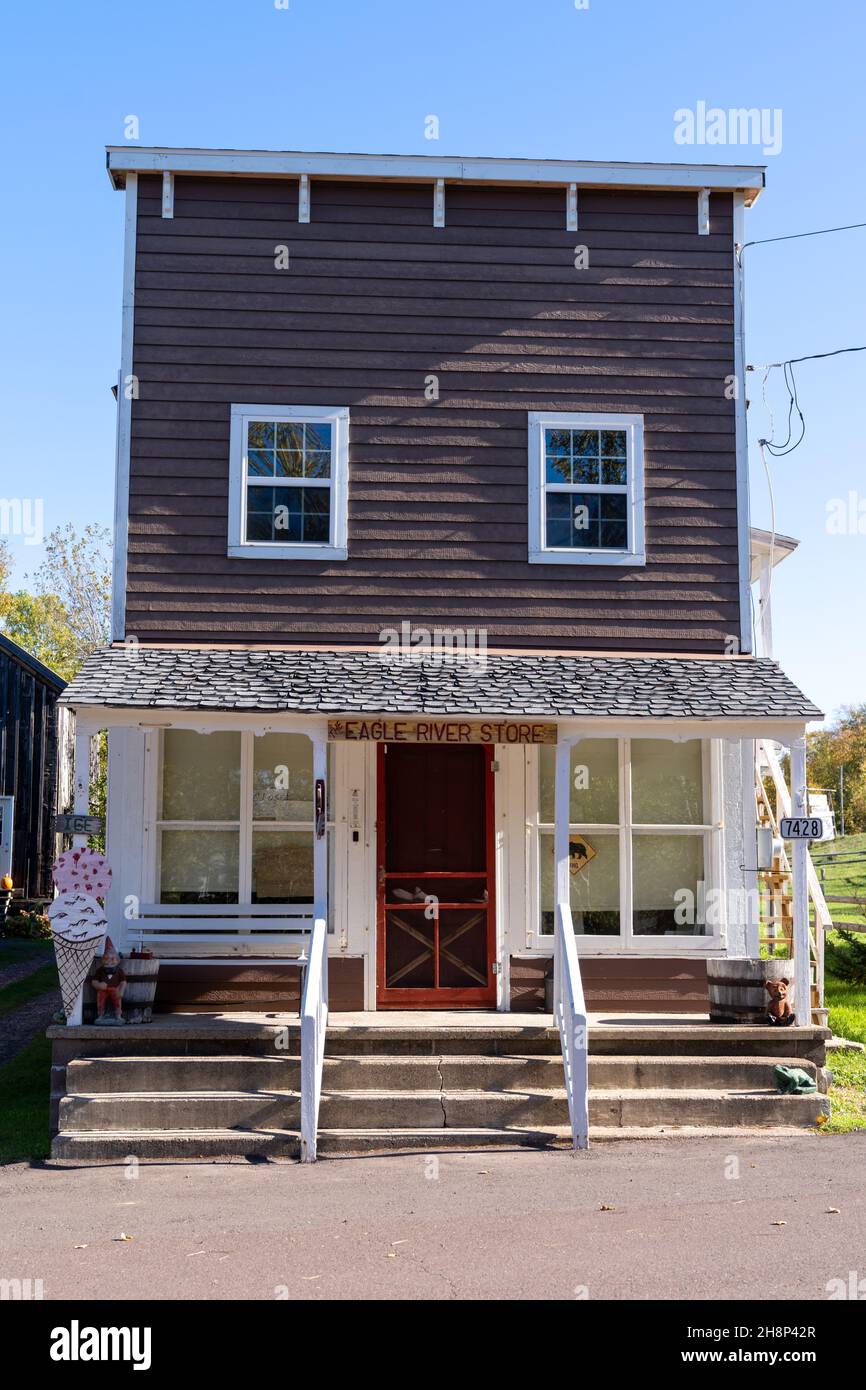 Eagle River, Michigan - October 18, 2021: The famous and historic Eagle ...