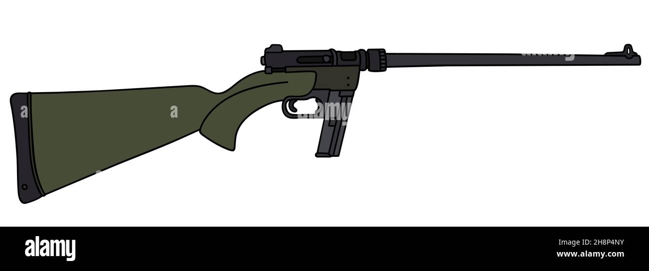 Air rifle drawing hi-res stock photography and images - Alamy