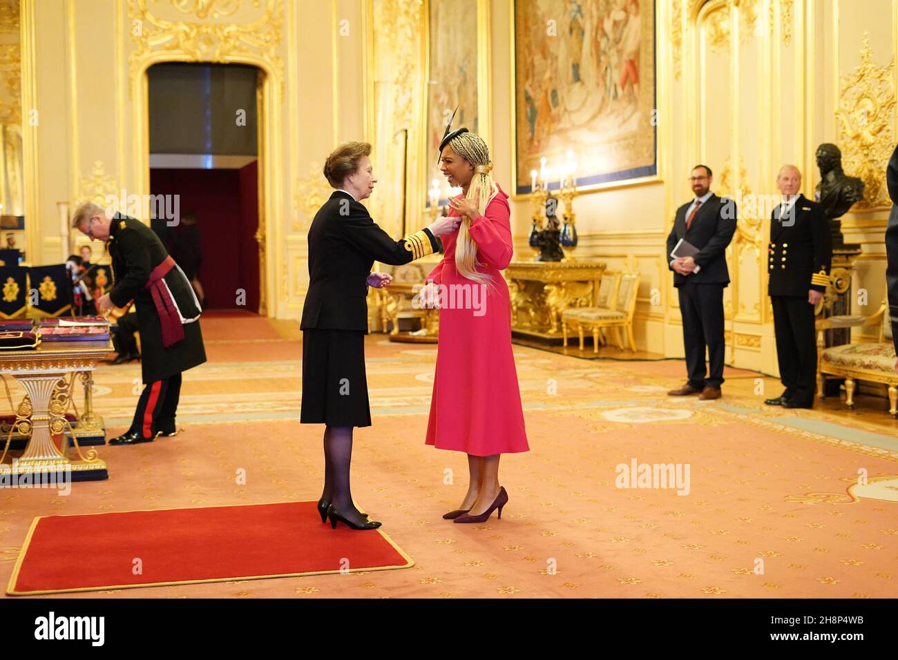 Mrs June Angelides from London is made an MBE (Member of the Order of ...