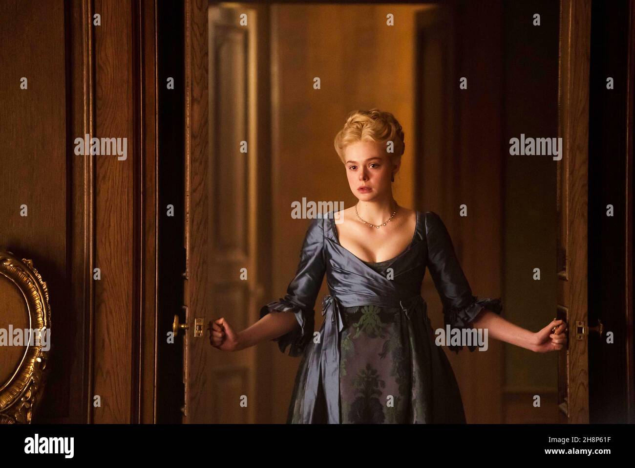 Russia. Elle Fanning in the (C)Hulu series : The Great - season 2 (2021 ...