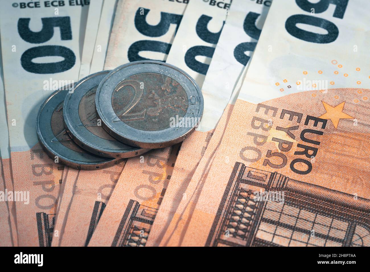 Euro Money. euro cash background. Euro Money Banknotes Stock Photo - Alamy