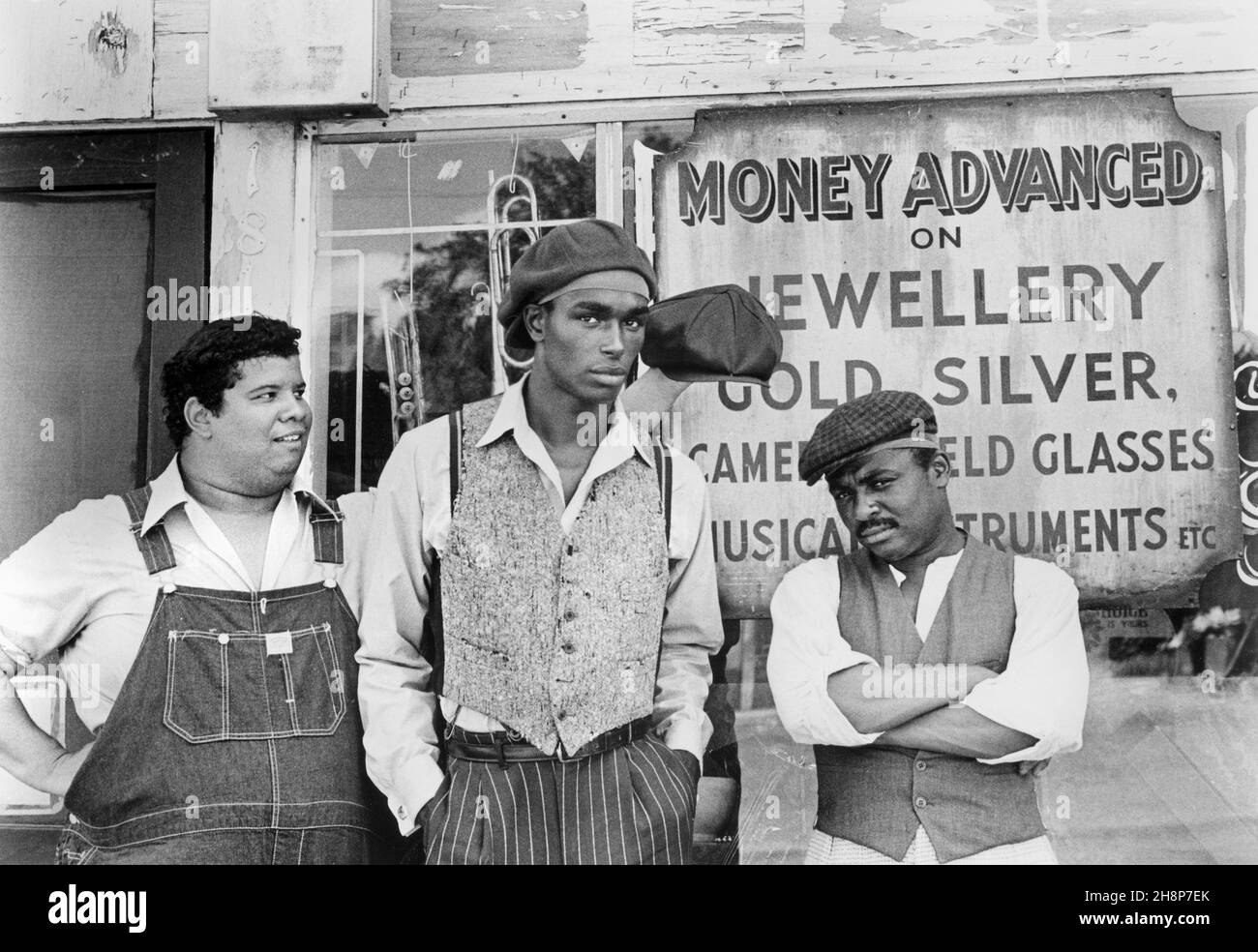 C. L. Williams, Sterling St. Jacques, D'Urville Martin, On-set of the ...