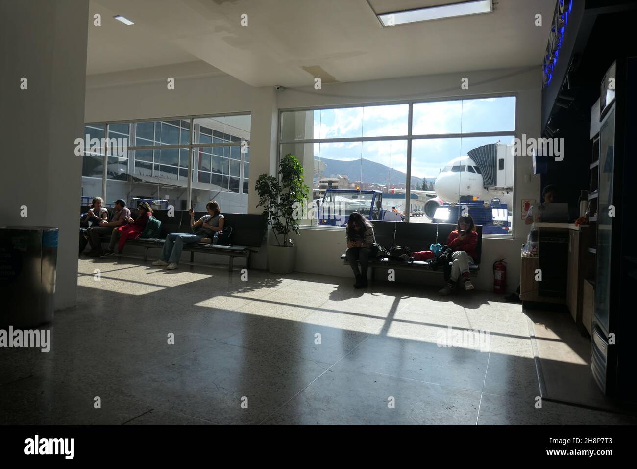Alejandro Velasco Astete International airport Cusco Stock Photo - Alamy