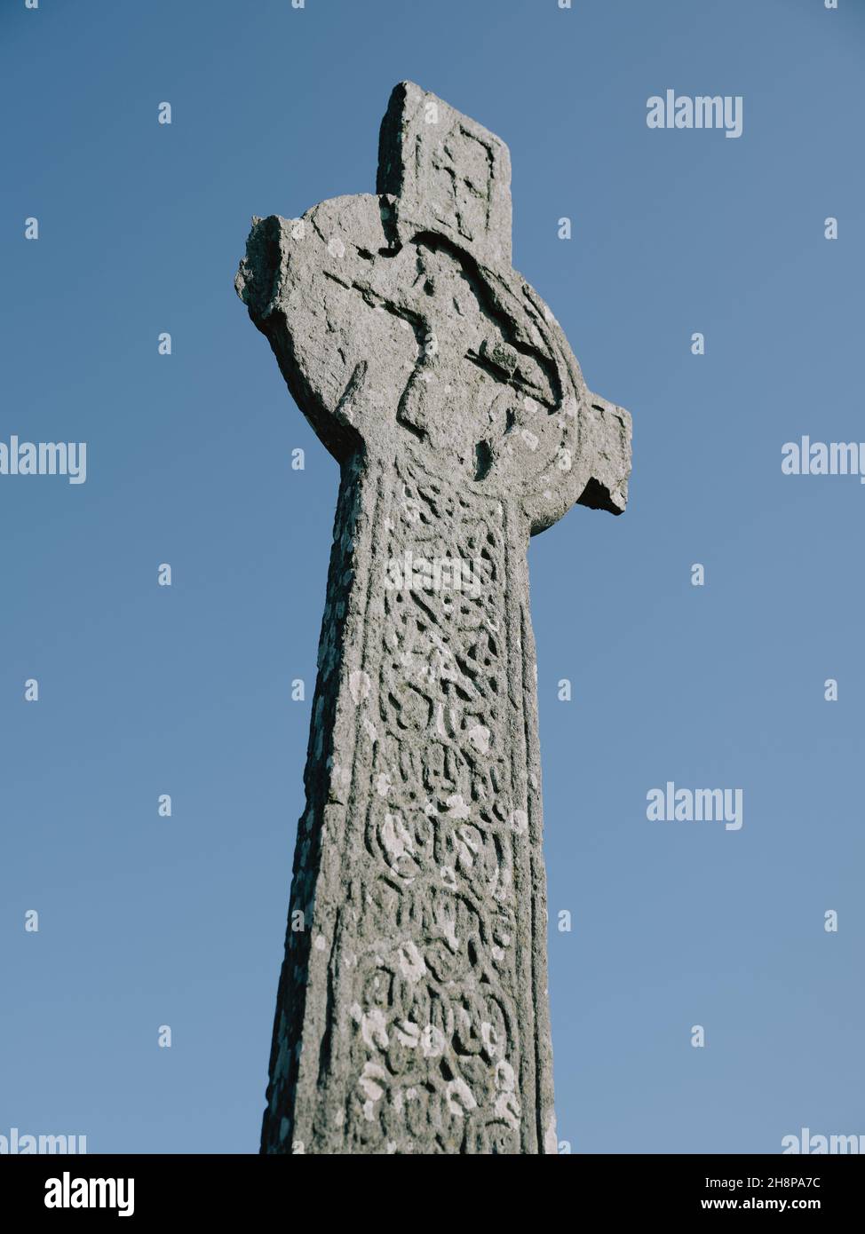 Maclean's medieval Celtic pilgrim stone cross a 16th Century monument ...