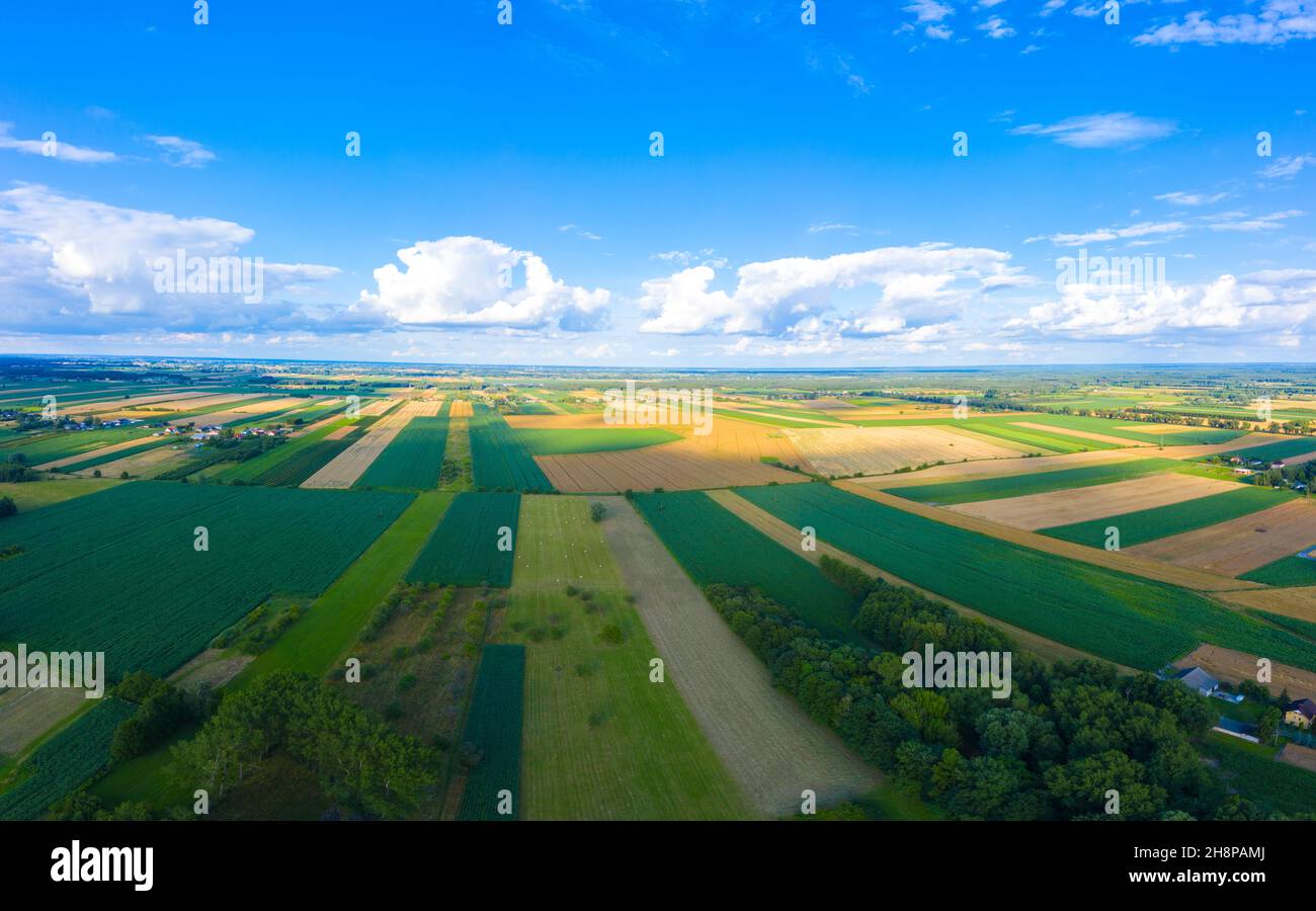 English farming landscape aerial hi-res stock photography and images ...