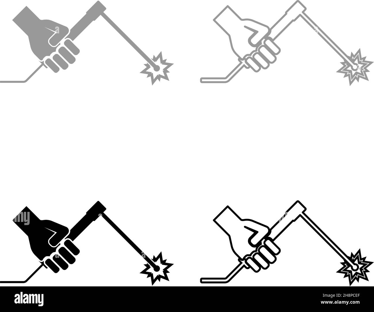 Fill weld Stock Vector Images - Alamy