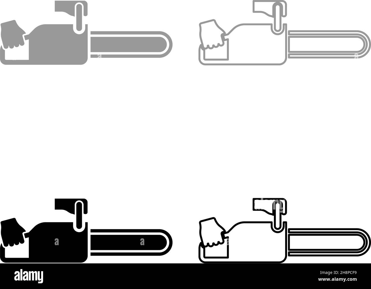 Wood cutter illustration Black and White Stock Photos & Images - Alamy