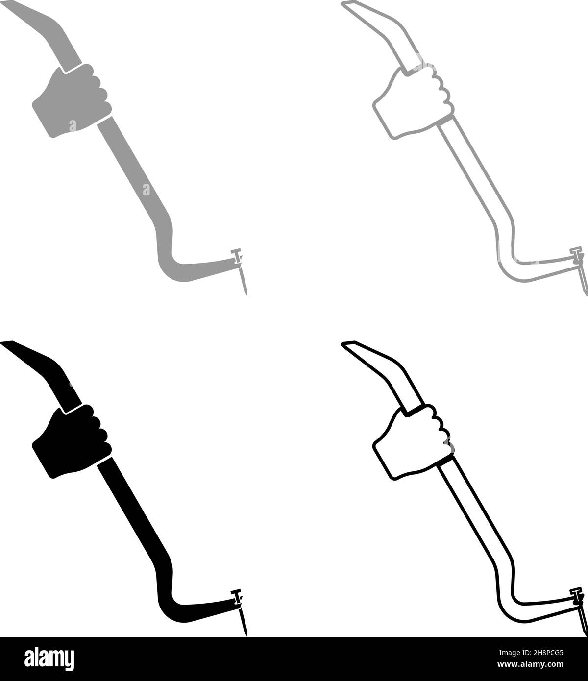 Utility line pulling Stock Vector Images - Alamy