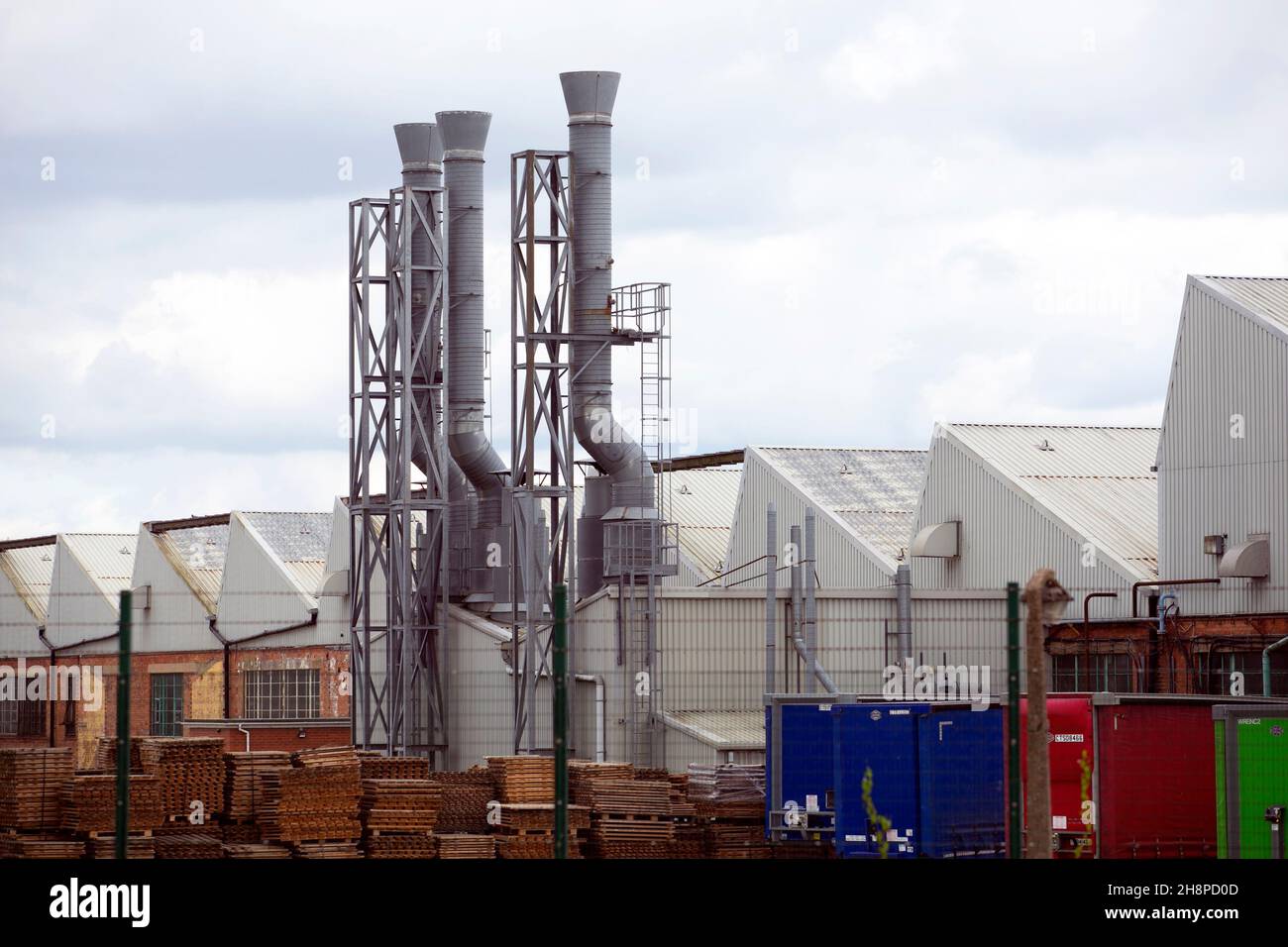 Humberside Enterprise Park in the East Riding of Yorkshire, situated to ...