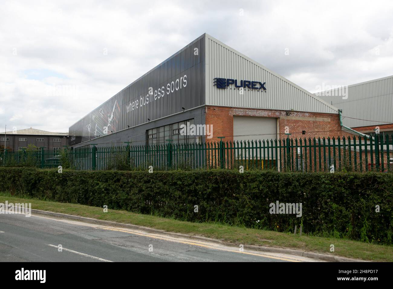 Humberside Enterprise Park in the East Riding of Yorkshire, situated to ...