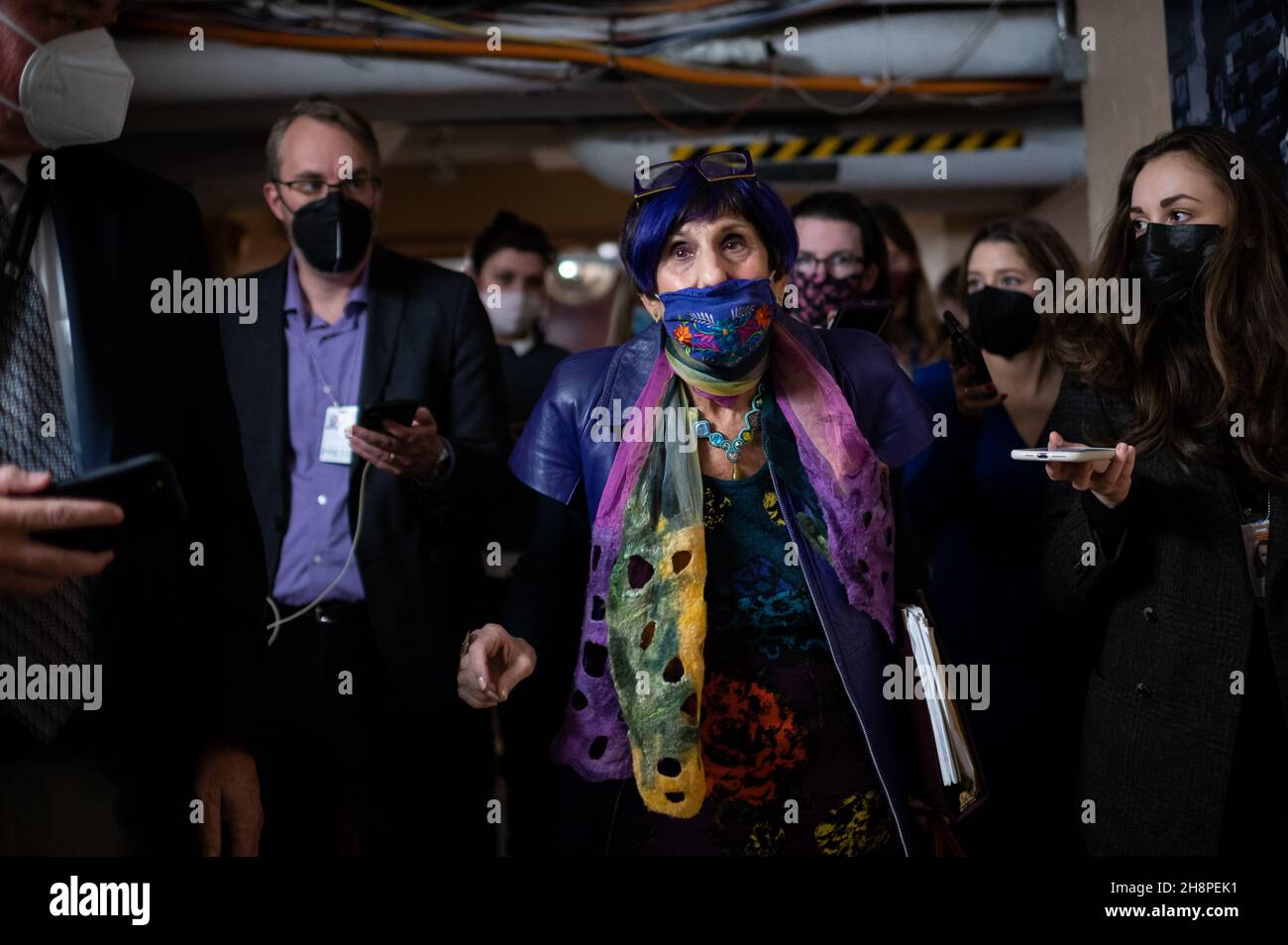 Washington, USA. 01st Dec, 2021. Representative Rosa DeLauro (D-CT ...