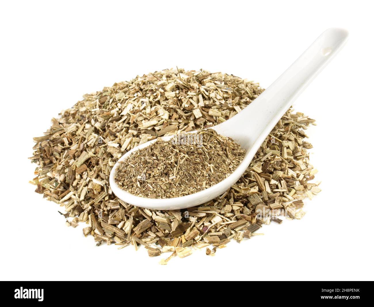 Dried Common Chicory - A woody, perennial herbaceous plant. Milled ...