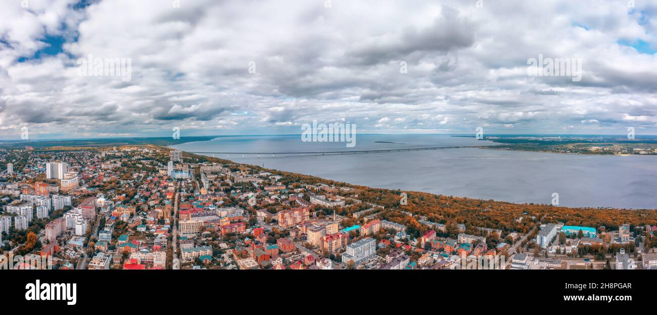 Ulyanovsk russia panorama city residential hi-res stock photography and ...