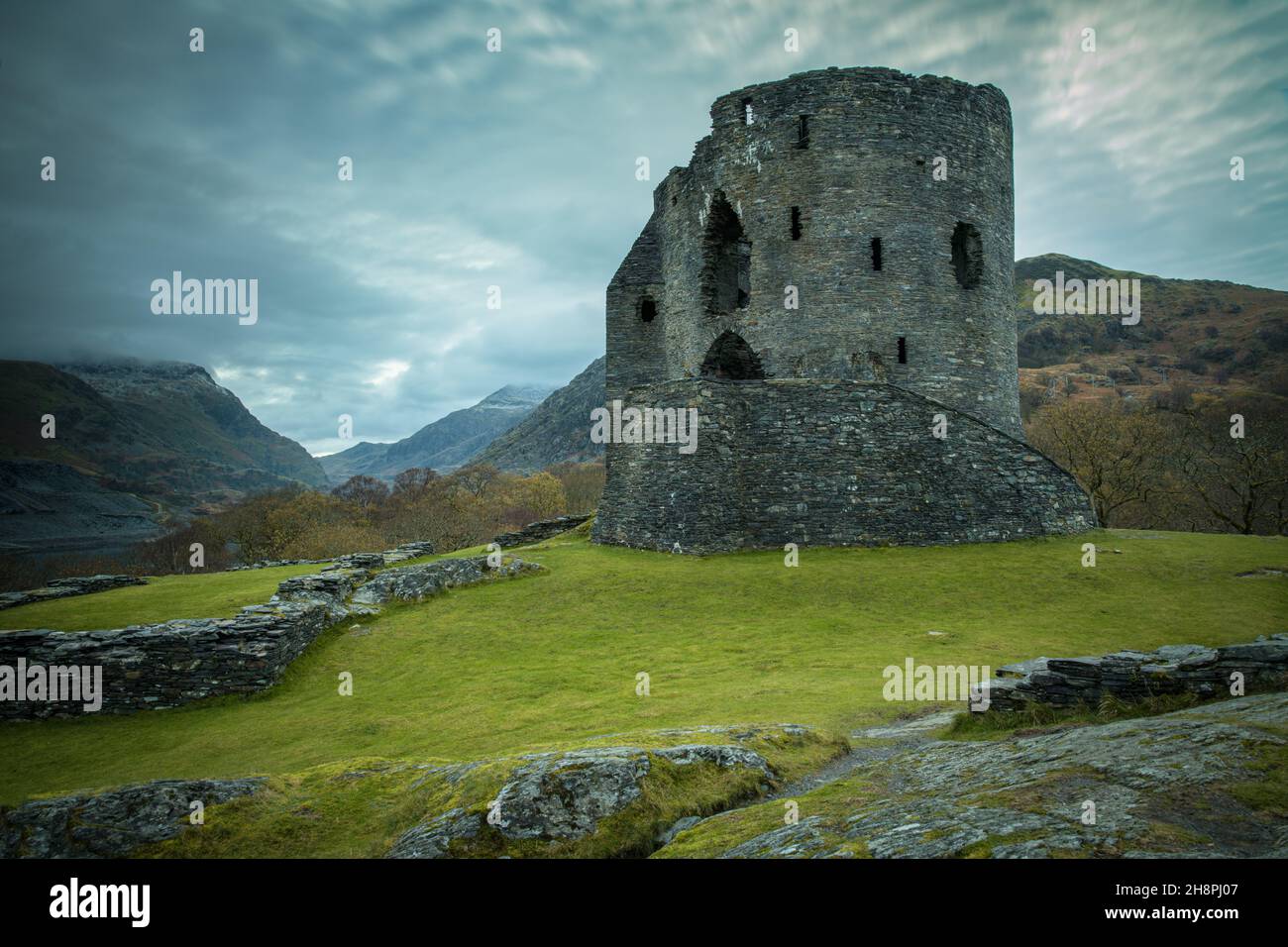 Dolbadarn Castle, north Wales Stock Photo - Alamy