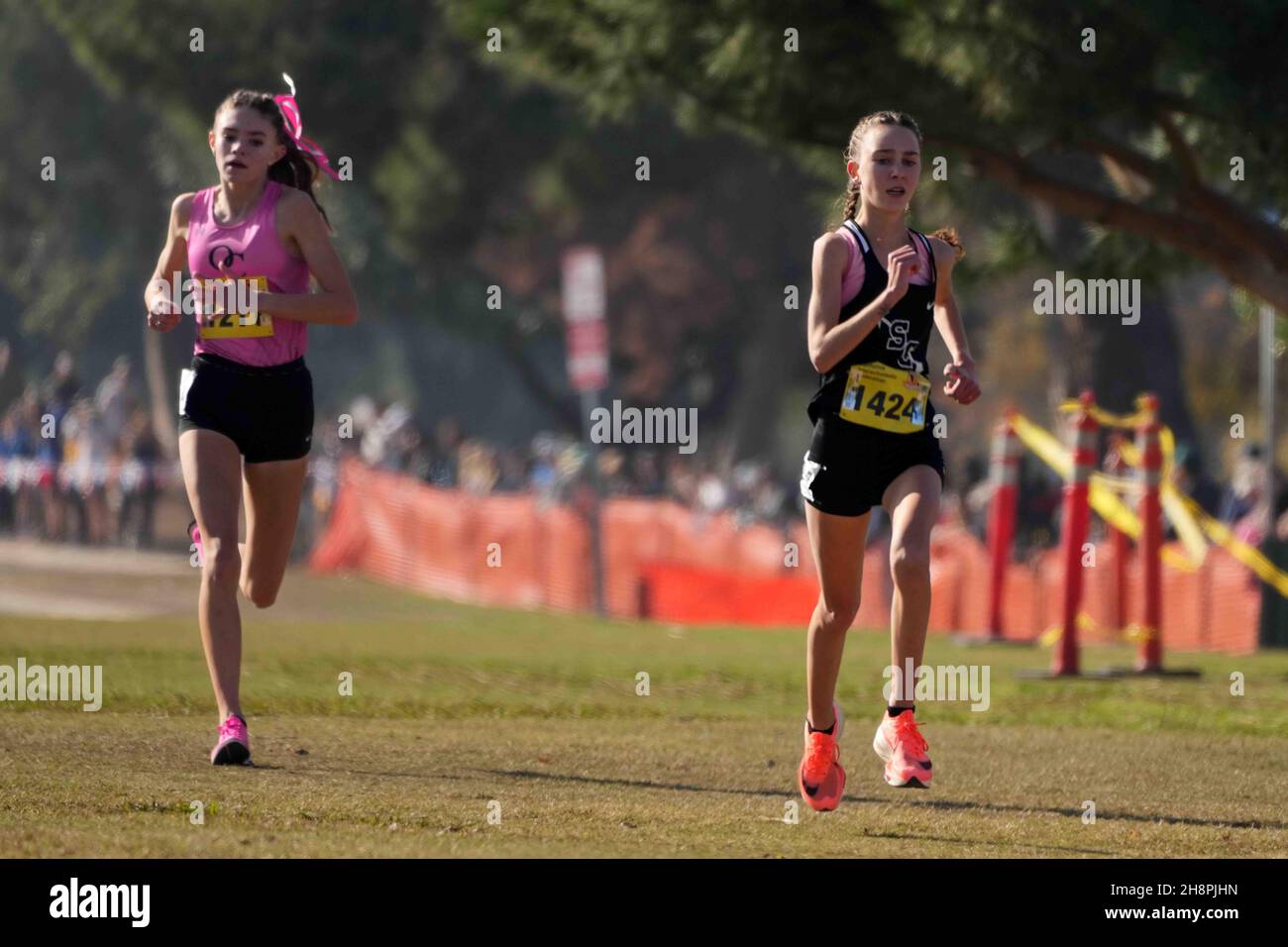 Stormy Wallace (1424) of Sage Creek-SDS places fourth in the girls ...