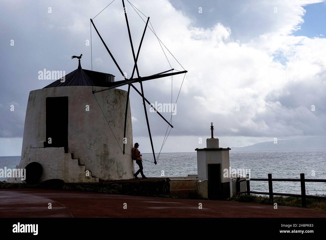 Traditional azorean windmill hi-res stock photography and images - Alamy