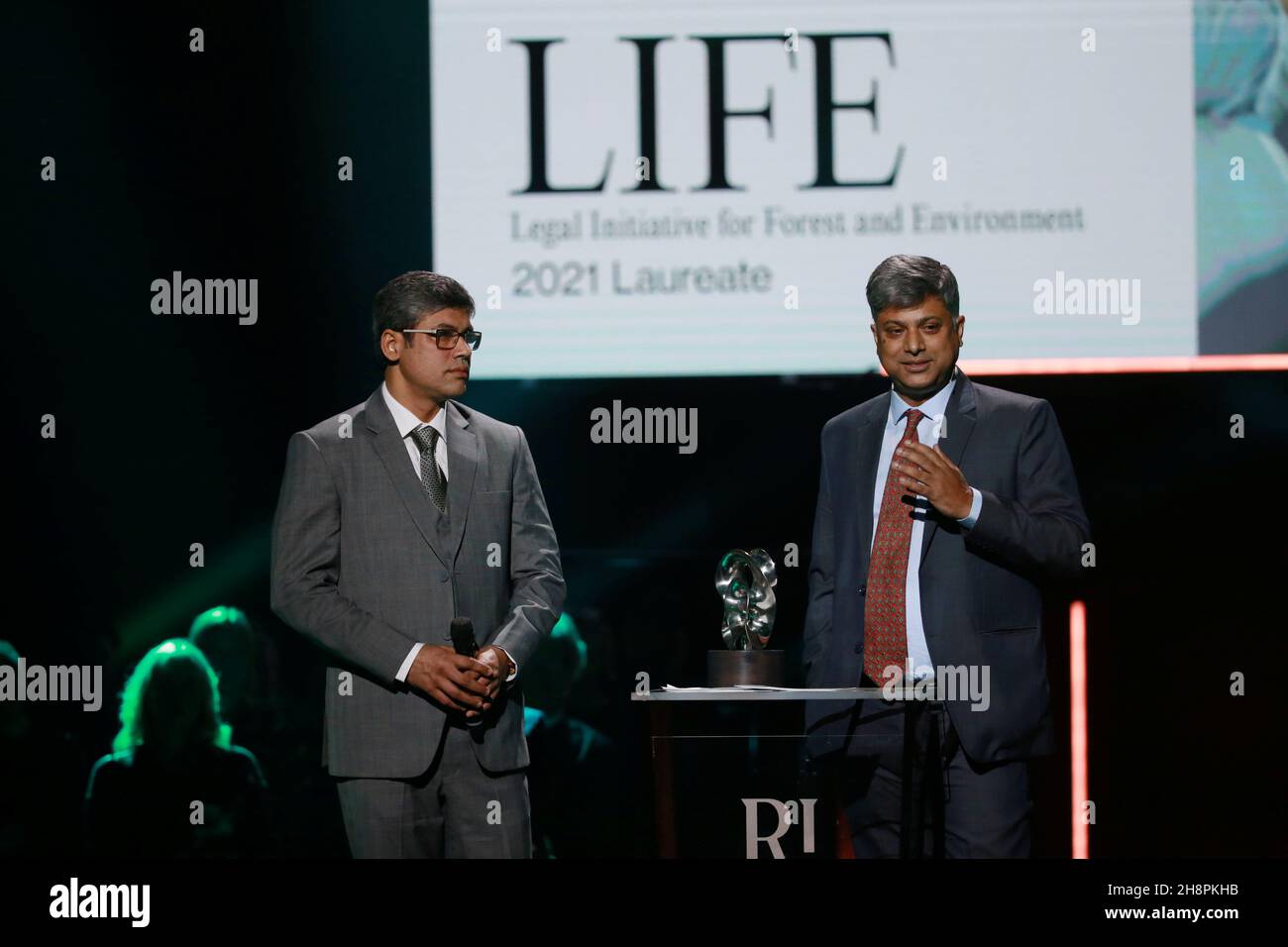 Laureates Rahul Choudhary and Ritwick Dutta, Legal Initiative for ...