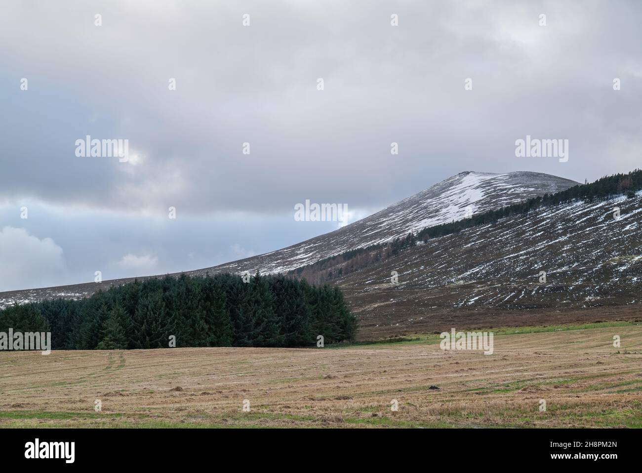 DUFFTOWN, MORAY, SCOTLAND - 1 DECEMBER 2021: This is the peak of Moray ...
