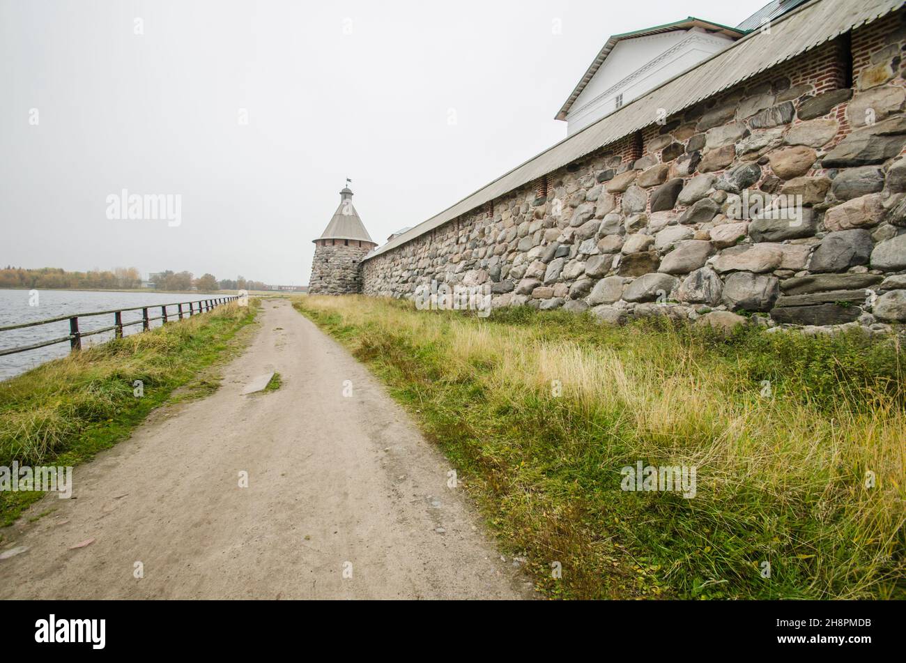 Solovetsky fortress hi-res stock photography and images - Alamy