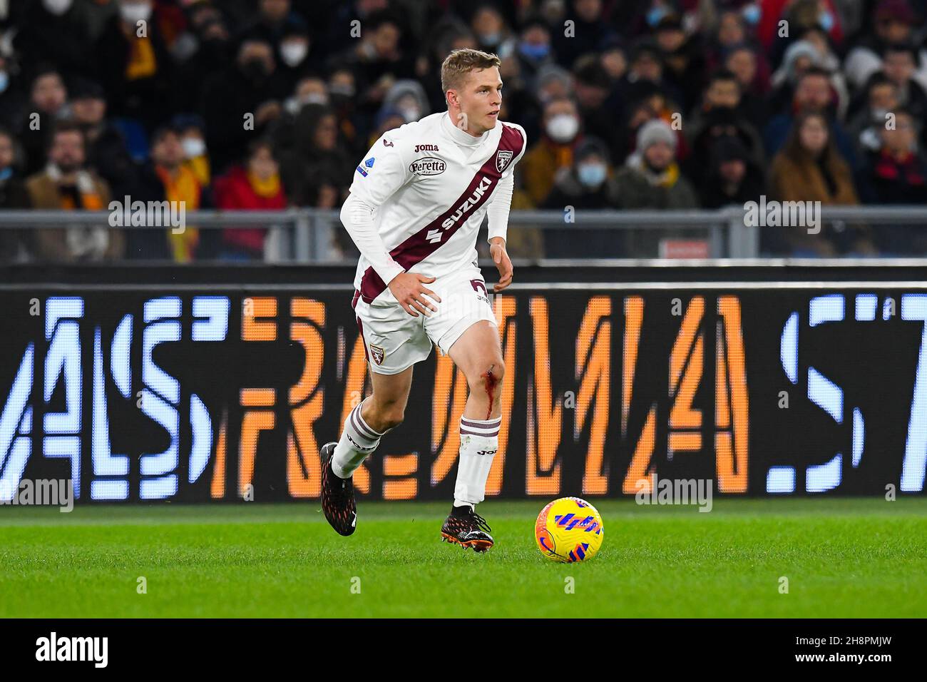 Stadio Olimpico, Rome, Italy. 28th Nov, 2021. Serie A football league ...