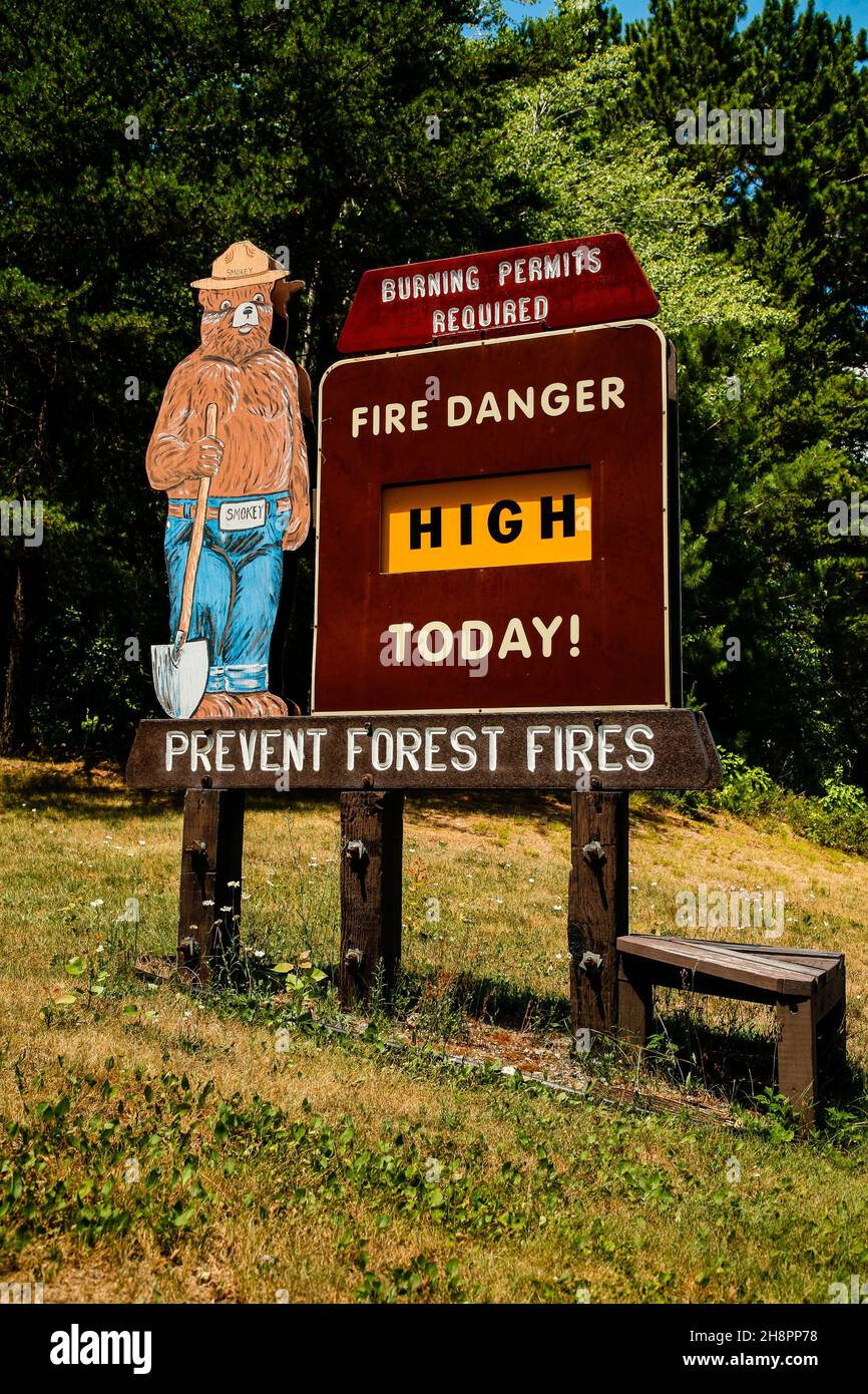 Forest Fire Prevention High Resolution Stock Photography and Images - Alamy