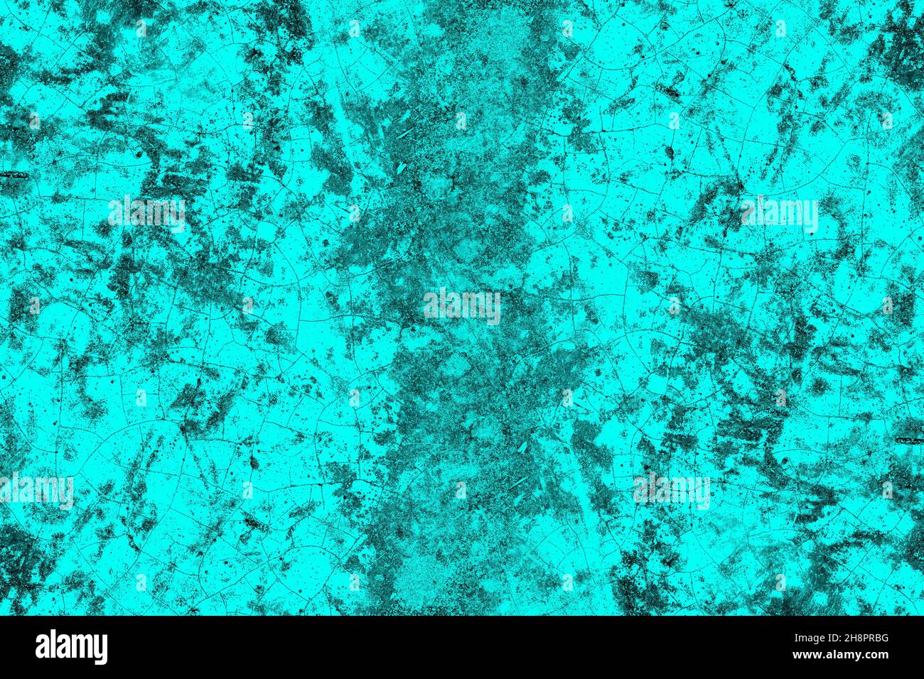 Cyan surface of concrete floor with crack and grunge texture Stock ...