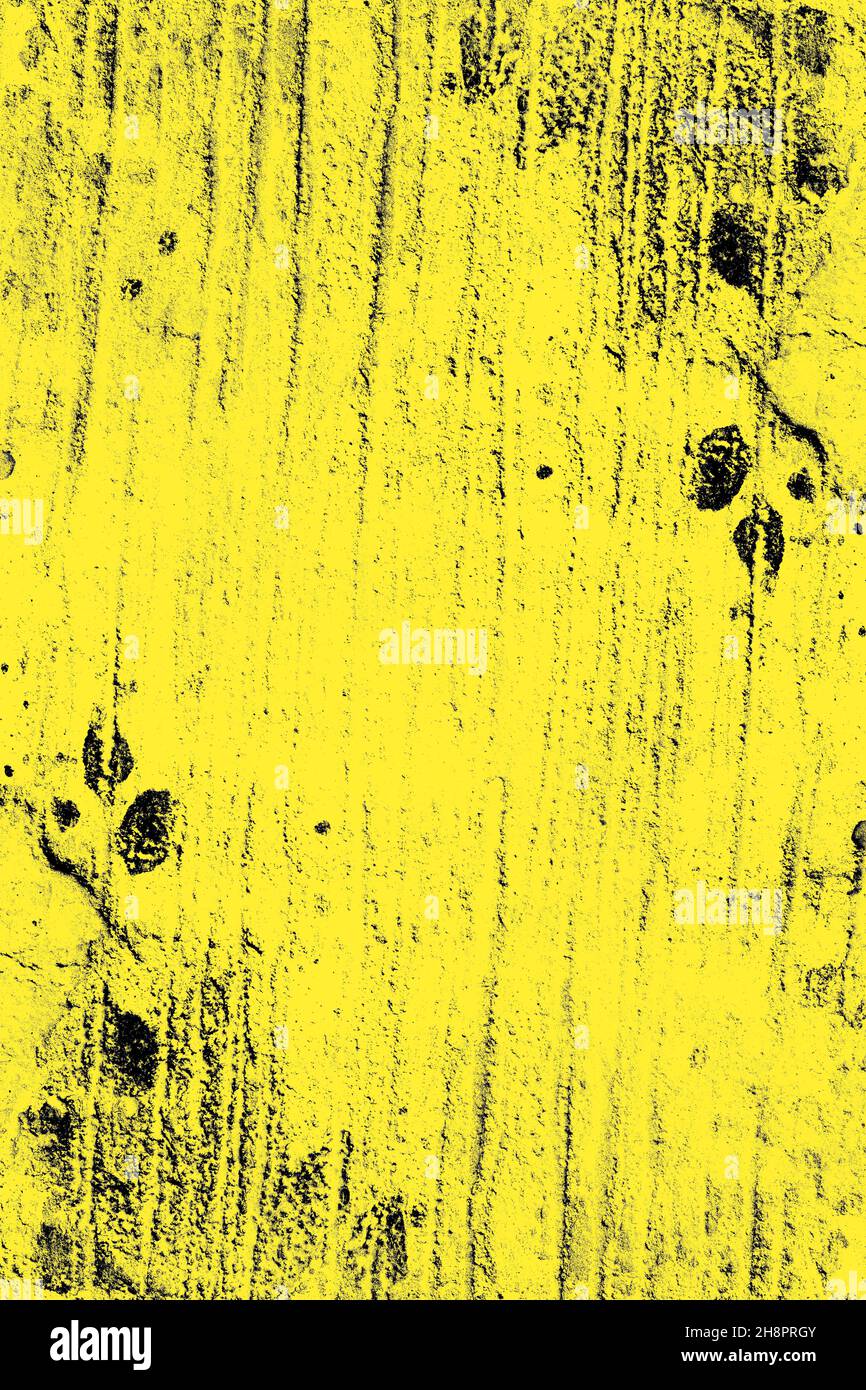 Yellow concrete texture background with scratches Stock Photo - Alamy
