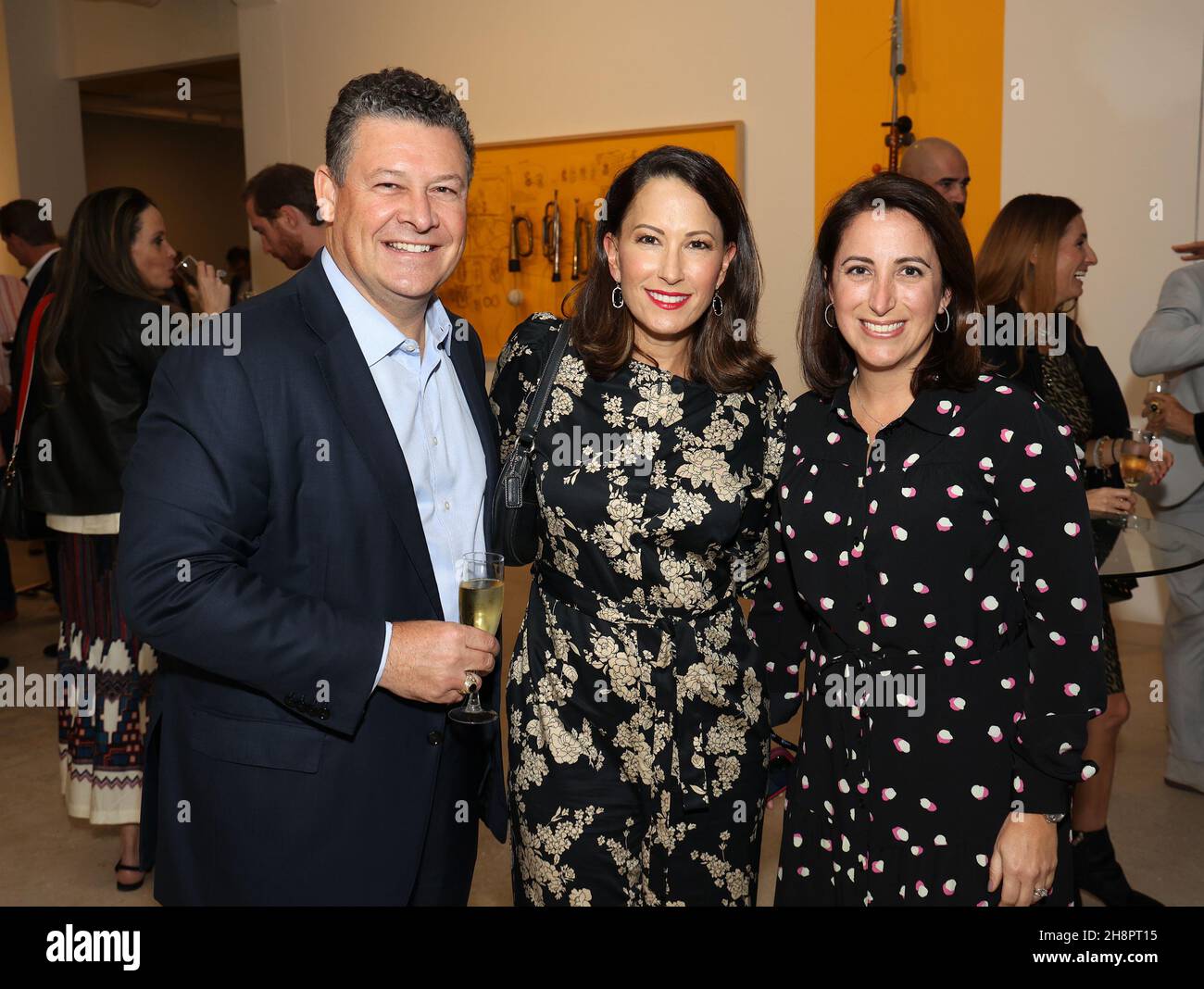 MIAMI, FL-NOV 30: Alfred Bunge, Pam Giganti-Bunge and Paty Hanna are ...