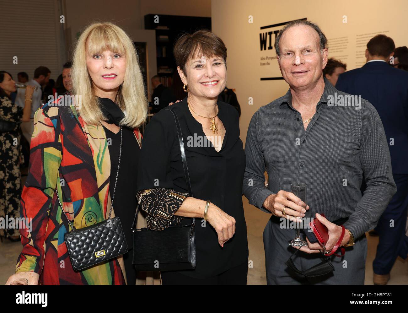 MIAMI, FL-NOV 30: Lois Benson, Gill Freeman and William Iominac are ...