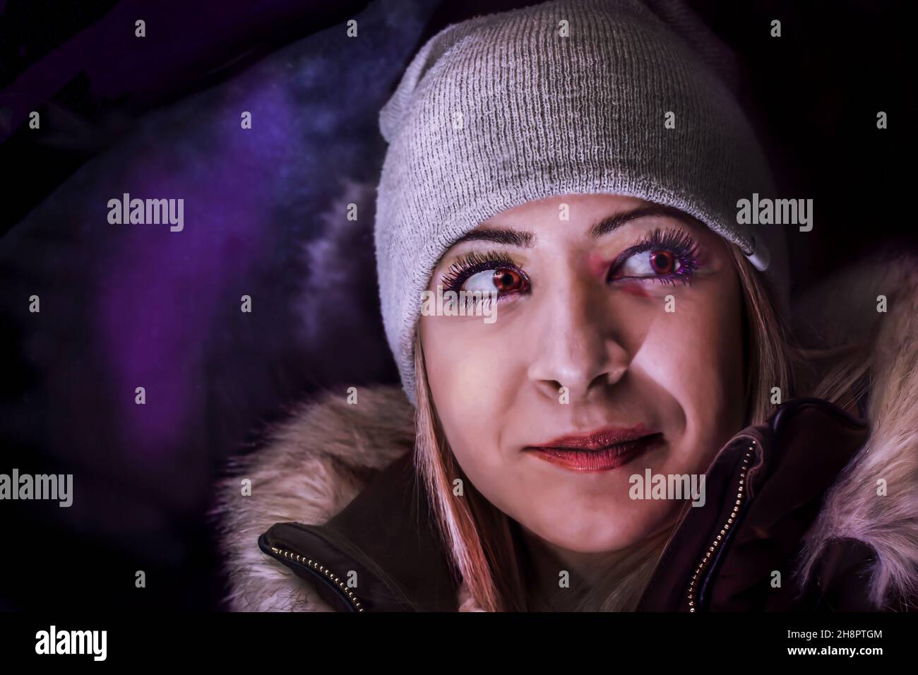 Distracted look Stock Photo - Alamy