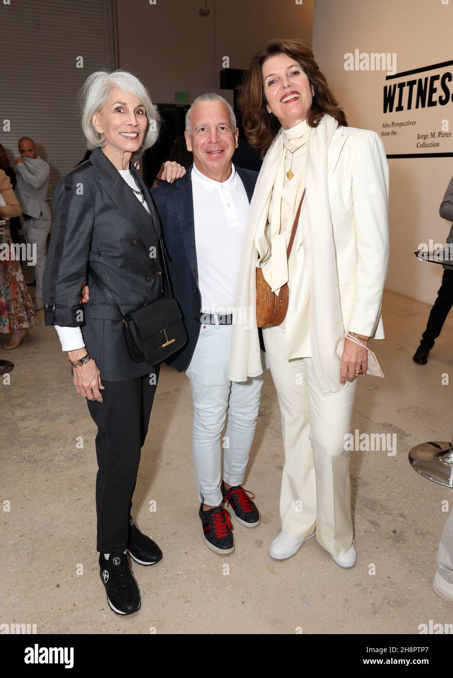 MIAMI, FL-NOV 30: Holly Hunt, Mark Minichiello and Katherine Plath are ...